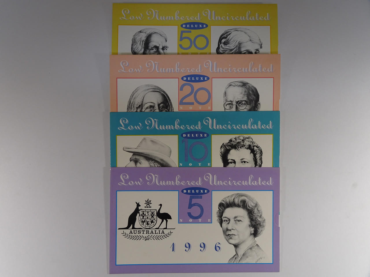Australian Decimal One to One Hundred Dollars Banknotes