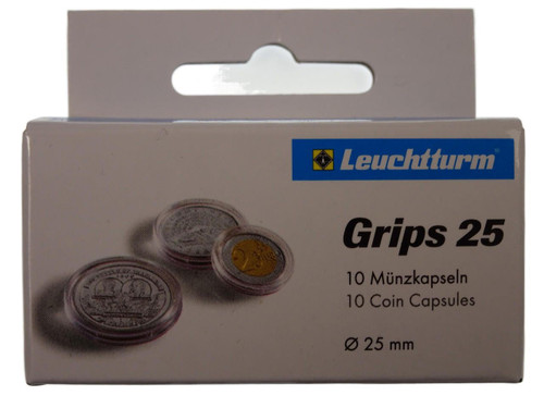 25 mm Lighthouse Coin Capsules | Bradford Coins
