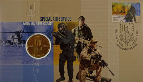 Australian SAS 50th Anniversary 2007 One Dollar PNC