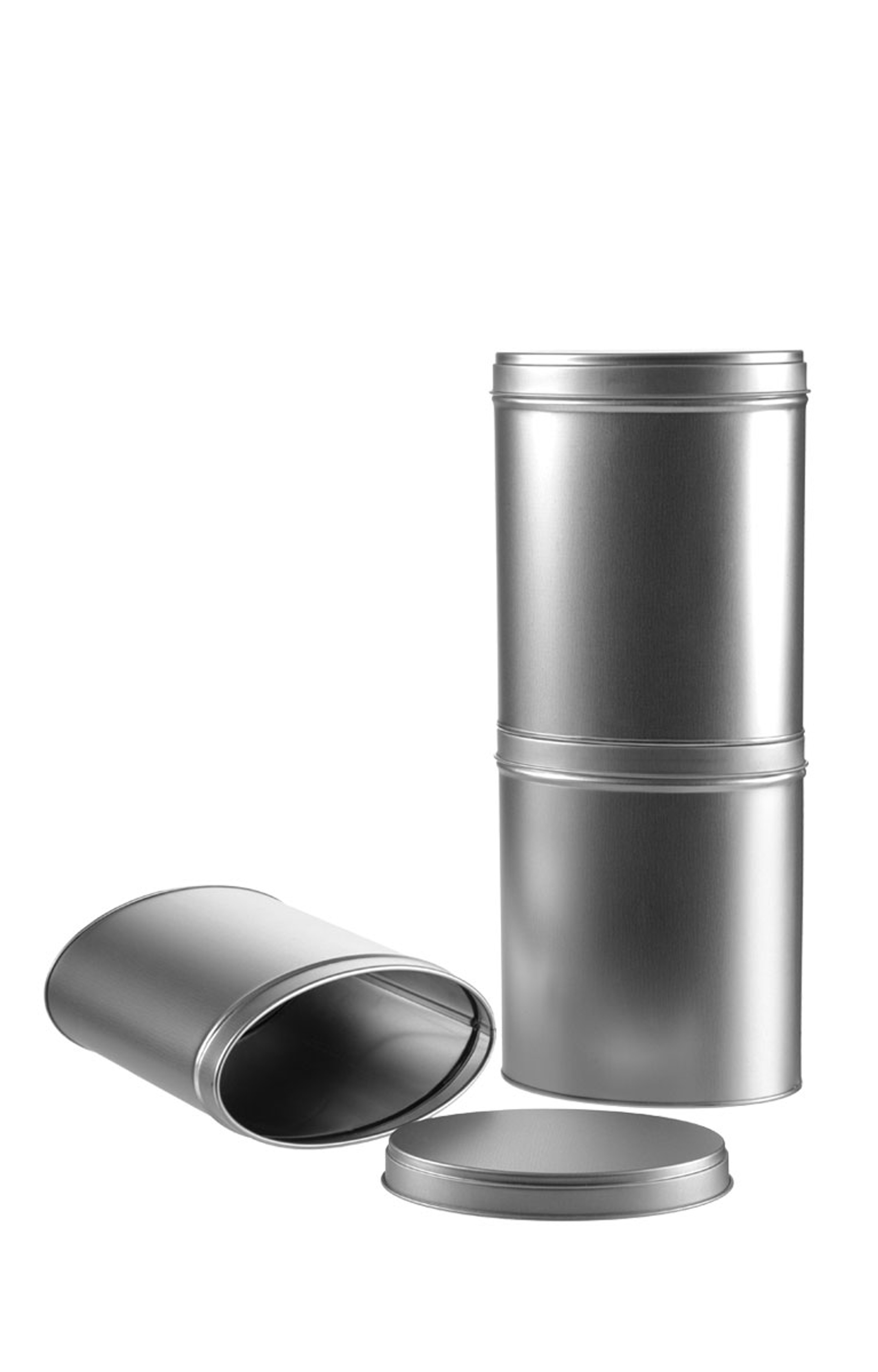 Oval Stackable Tin Wholesale | Specialty Bottle