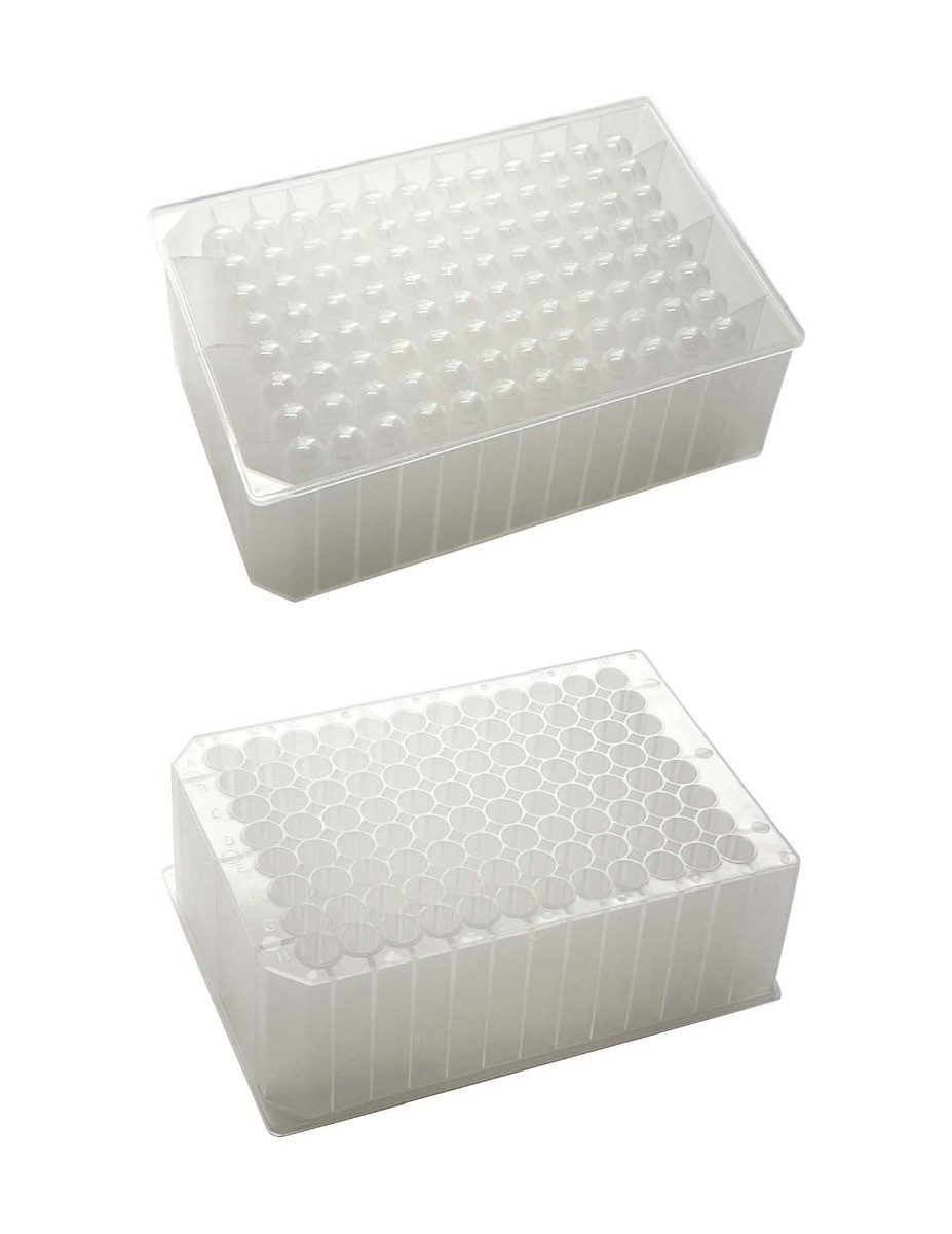96 Well Round Polypropylene Microplates
