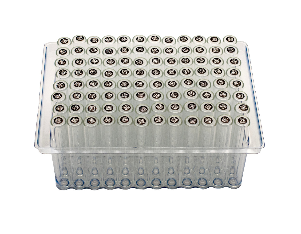 2mL Clear Glass Vial with Bottom Barcode, Vial Loader
