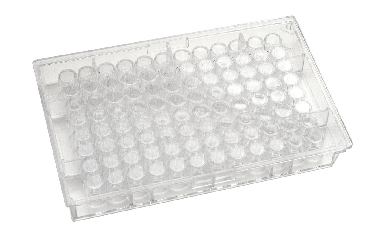 Clear Solid, 96 well, 350µl, Flat Bottom, Polystyrene Microplate - JG ...