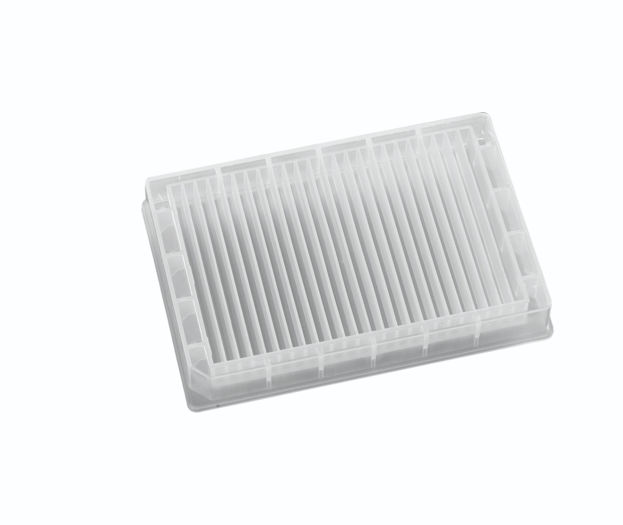 24 column, V Bottom, Low profile Partitioned Polypropylene Reservoir ...