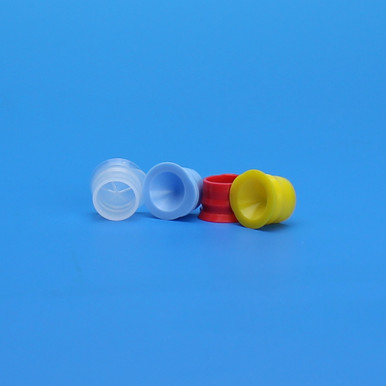 12mm Clear Polyethylene Snap Plug, Pre-Scored Starburst