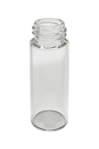 Silanized-4.0mL Clear 13-425 Thread 15x45mm Glass Vial - JG Finneran