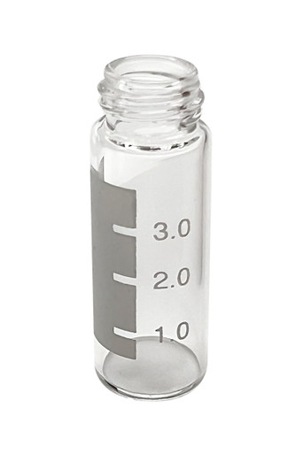 4.0mL Clear 13-425 Thread 15x45mm Glass Vial with Graduation Marking