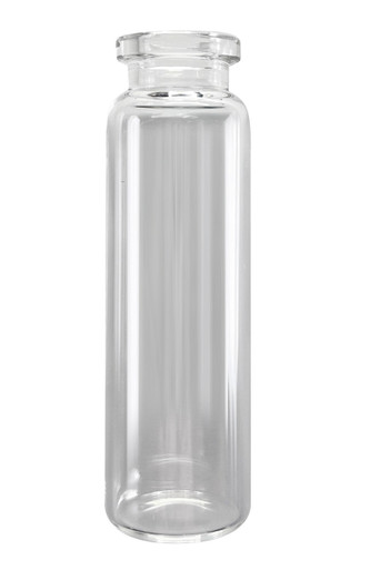 20mL Clear Headspace Vial, 23x75mm, Flat Bottom, 20mm Flat Top Crimp ...