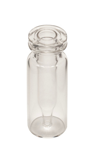 300uL Clear Interlocked 11mmCrimp/Snap Ring™ Vial