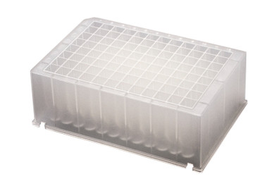 96 Deep Square Well, V Bottom, 2.2mL/well, Polypropylene Microplate ...