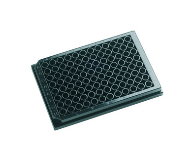 Opaque Solid 96 well Black, 350uL, Flat Bottom, Polystyrene Microplate ...