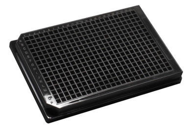 Black 384-well 120uL, Flat Bottom, Polystyrene Microplate - JG Finneran