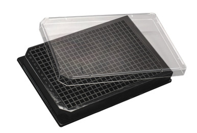Sterile - Krystal Glass Bottom Imaging, 384-well Black Microplate, With ...