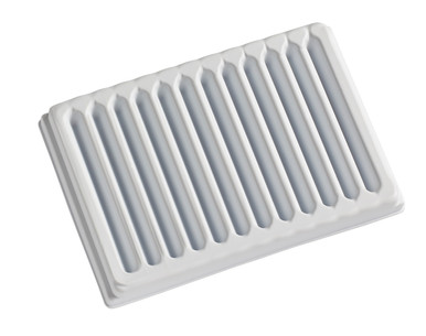 12 Channel White Polystyrene Reservoir- - JG Finneran
