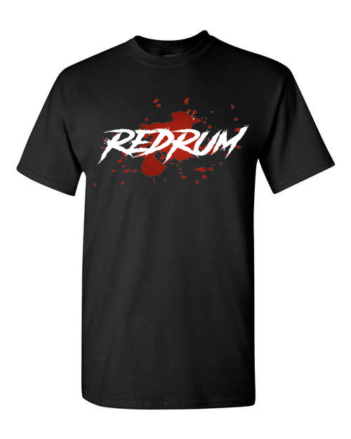 BloodMoon Apparel Redrum Black T-Shirt