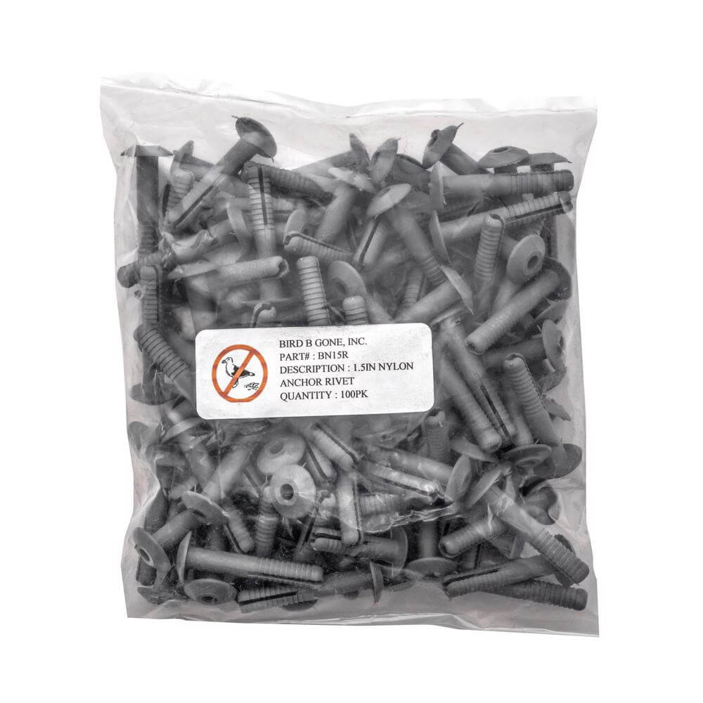 Bird Netting Anchor Rivets | Net Hardware | Bird B Gone