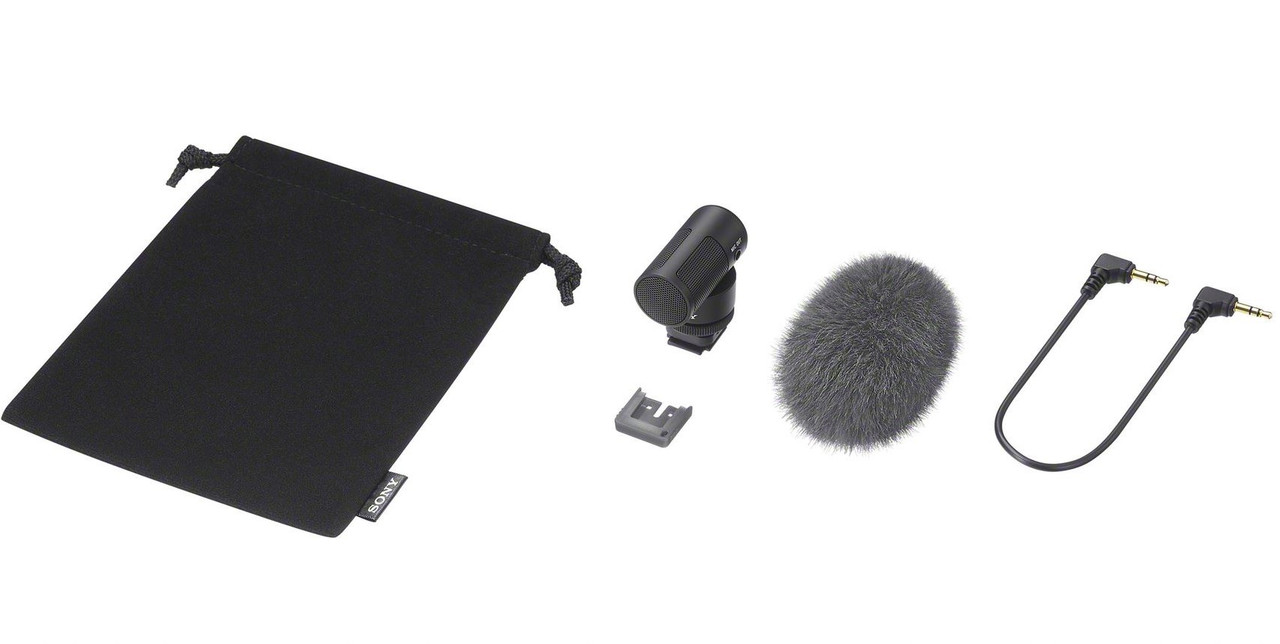 ECM-G1 Ultracompact Camera-Mount Vlogger Shotgun Microphone - Allen's ...