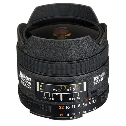 AF FISHEYE-NIKKOR 16MM F/2.8D /USED - Allen's Camera