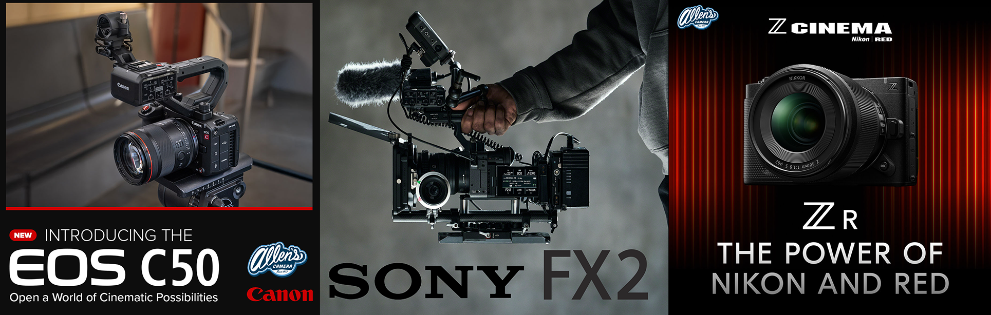 Cinema Cameras: Who’s Using Them and Why They Matter - Allen's Camera