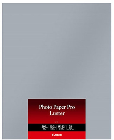 Photo Paper Pro Luster 17" x 22" - 25 Sheets - Allen's Camera