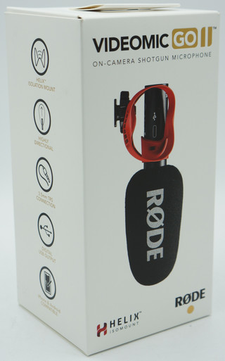 VideoMic GO II Lightweight Directional Microphone with Helix Mount ...