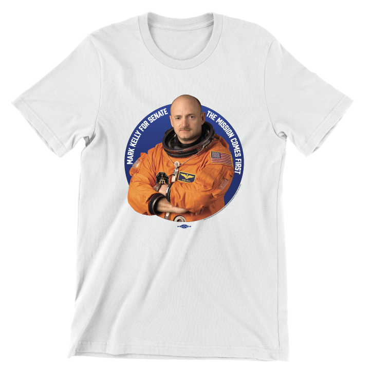 The Mission Comes First (Non-fitted/Fitted White Tee) - Mark Kelly for ...