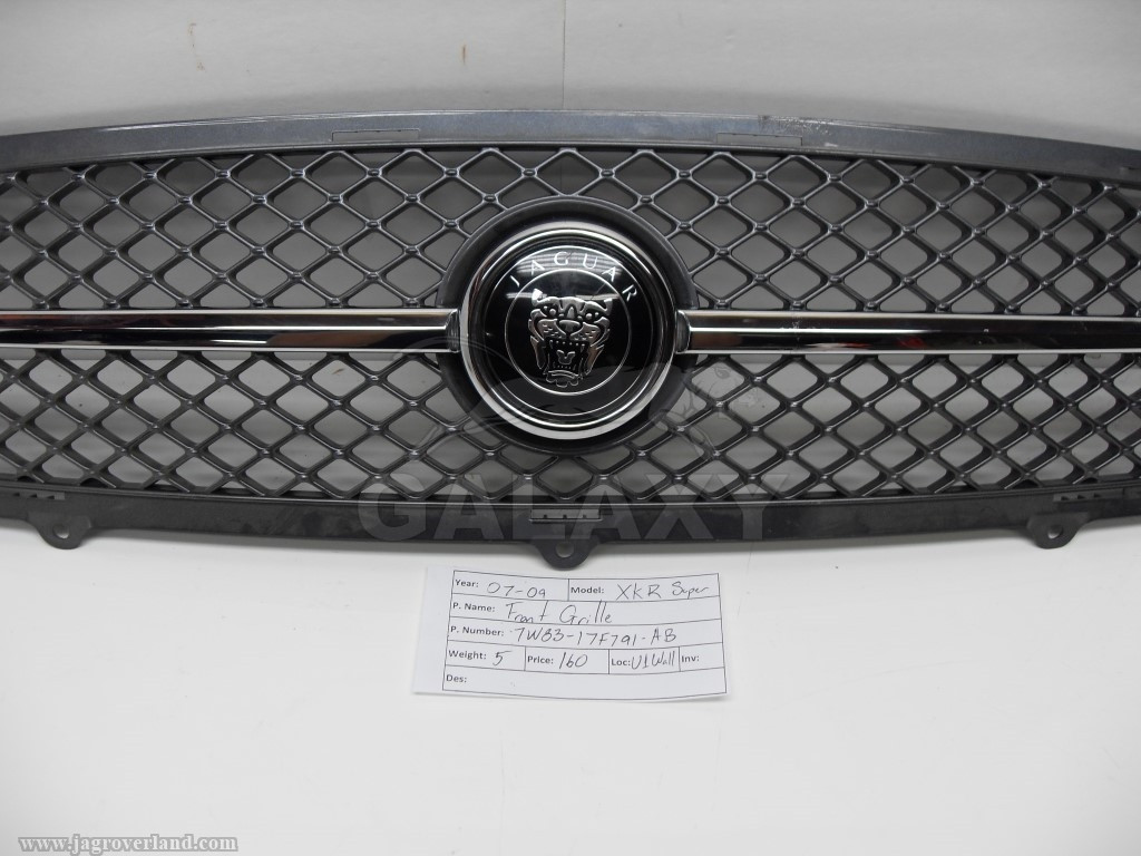 09-11 XKR Front Bumper Grille 7W83-17F791-Ab - Galaxy Jaguar