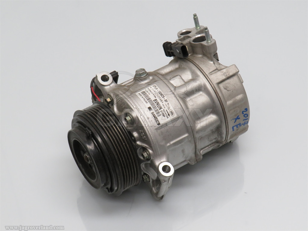 AC Compressor CPLA-19D629-BF LR112585 C2D56291 10-21 Jaguar 14-20 Land ...