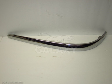 00-03 S-Type Front Bumper Right Chrome Trim Molding Oem Xr8317B970Aa ...