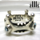 Brandy Wine Medieval Wedding Crown Gothic Engagement Ring