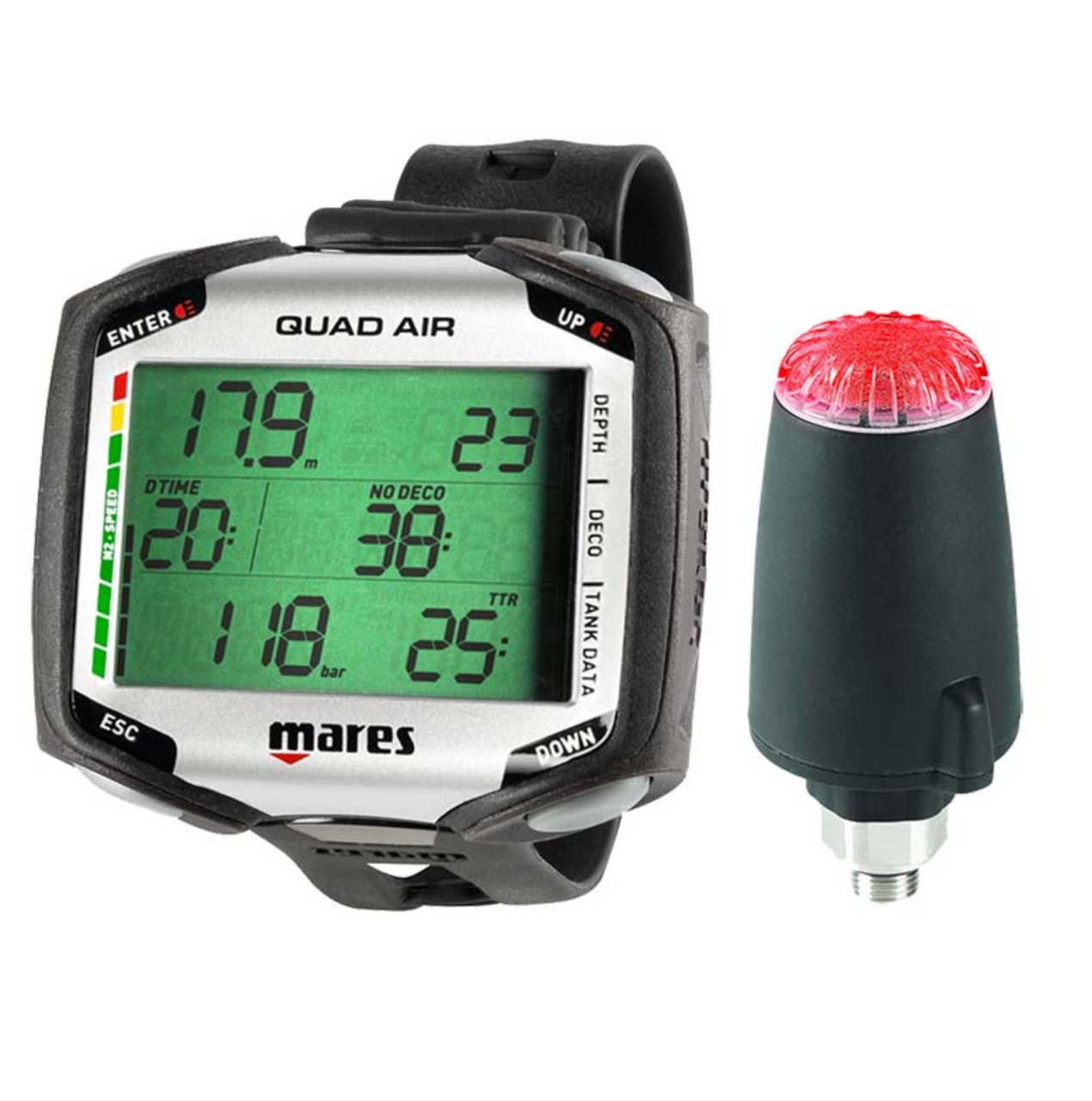 Mares Quad Air Wrist Dive Computer 414169 & 414319