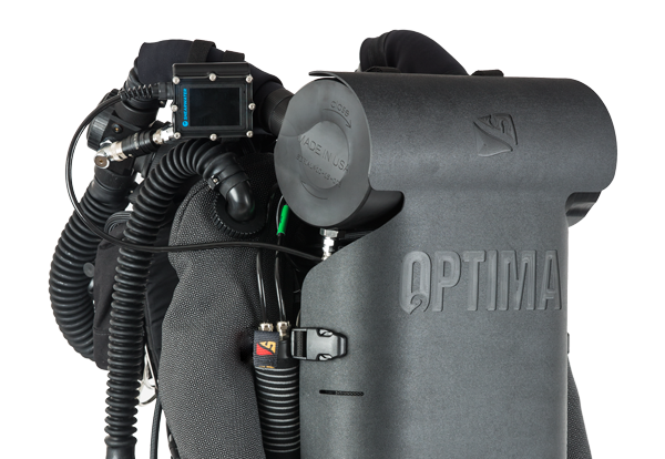 Dive Rite O2ptima Back Mount Closed Circuit Rebreather