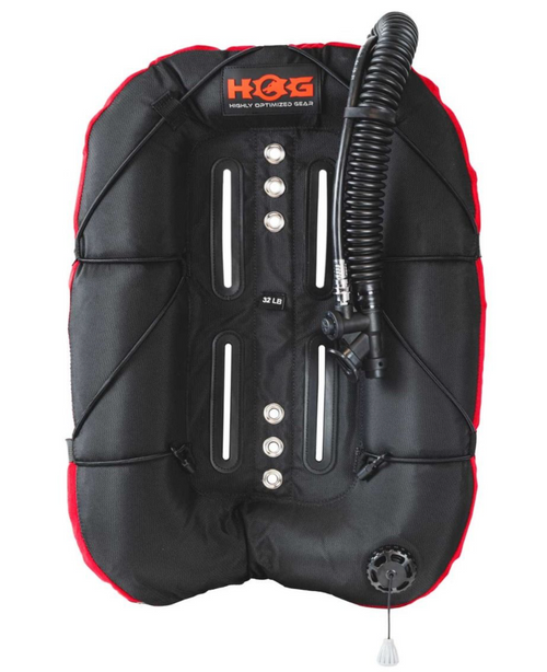 HOG 32lb 360 Buoyancy Wing Retractable Bungee System- Red or Black ...