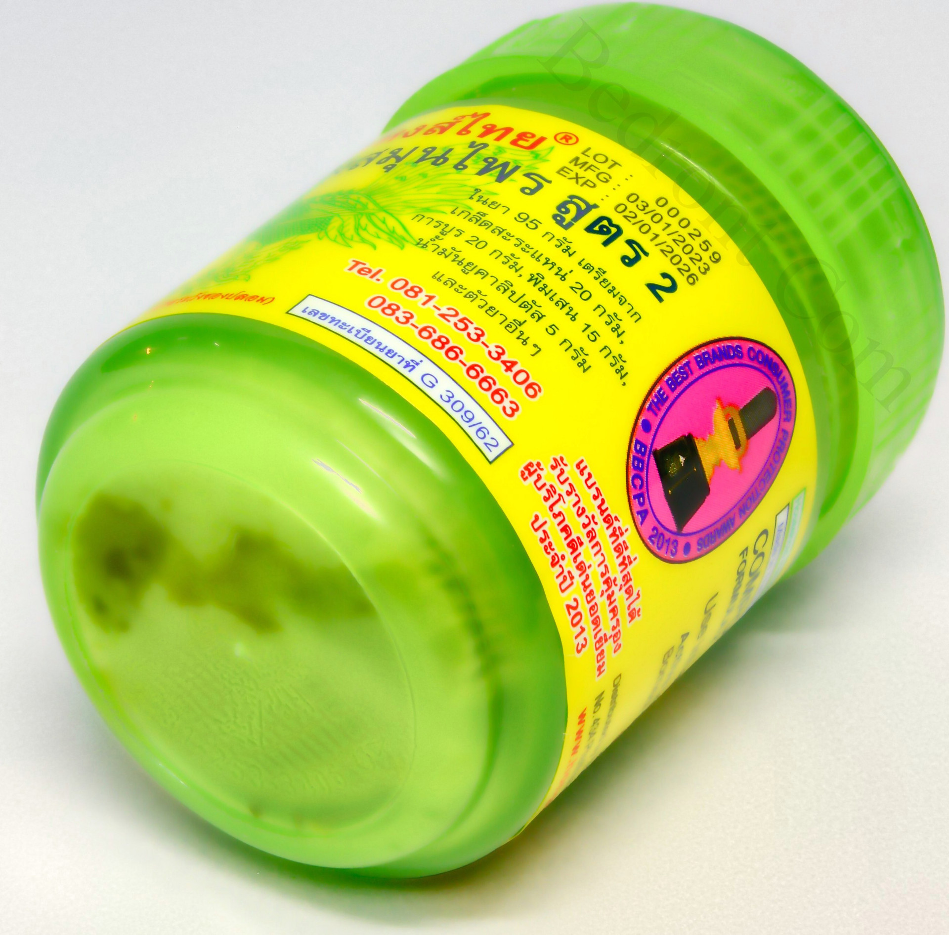 Hong Thai Traditional Aromatherapy Inhaler Green Original Formula ...