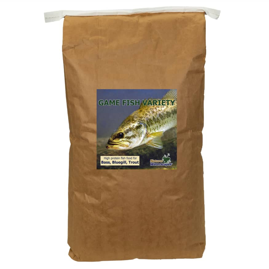 Premium Game Fish Food for Bluegill and Bass
