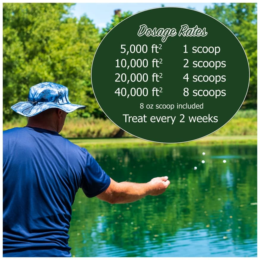Muck Remover Pellets for Pond and Lake Muck Removal 10 lb