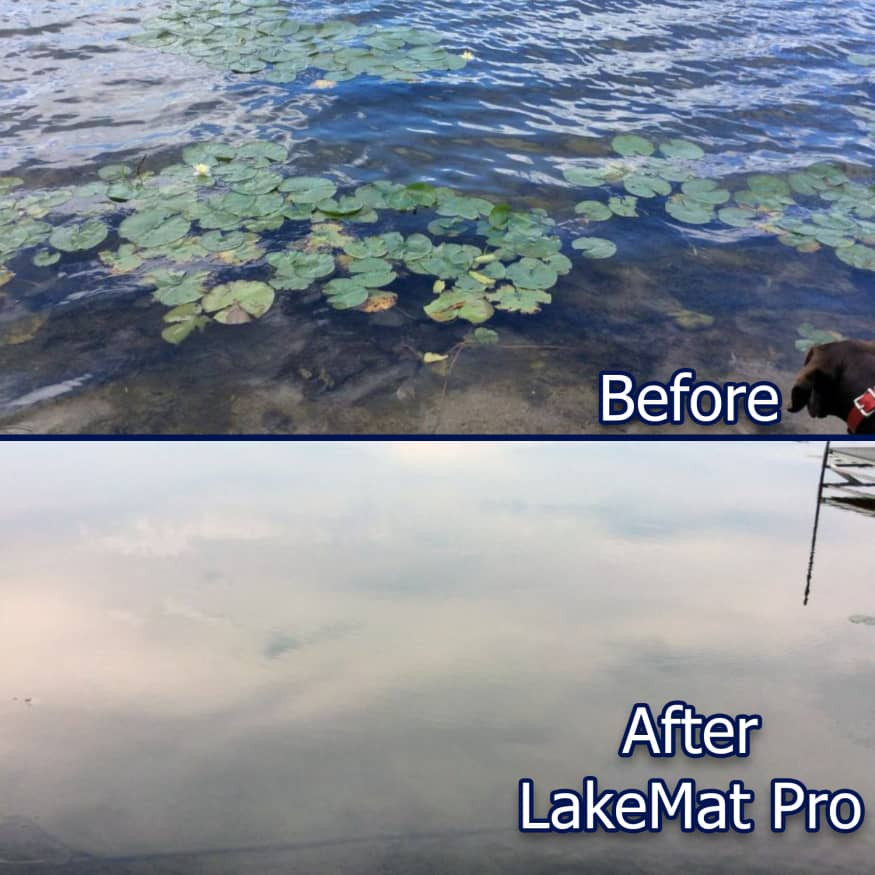 Non-chemical Pond Weed Control Mat - Prevent Aquatic Weeds