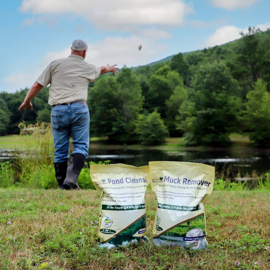 Natural Pond Cleaner Pack 1/4 acre Pond Treatment