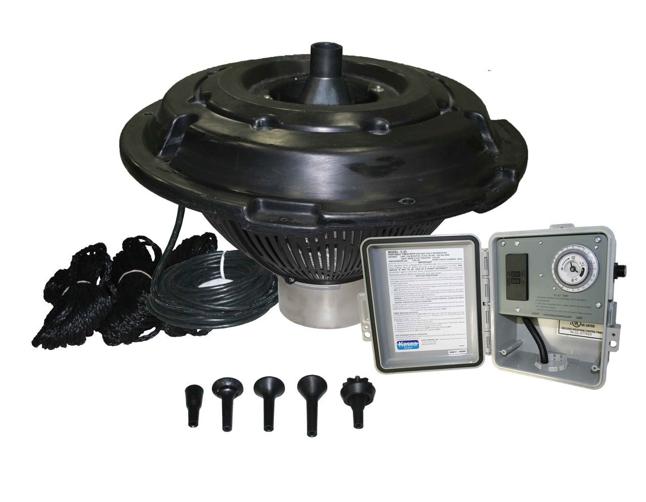 Fountains for Ponds and Lakes - High Flow and Circulation