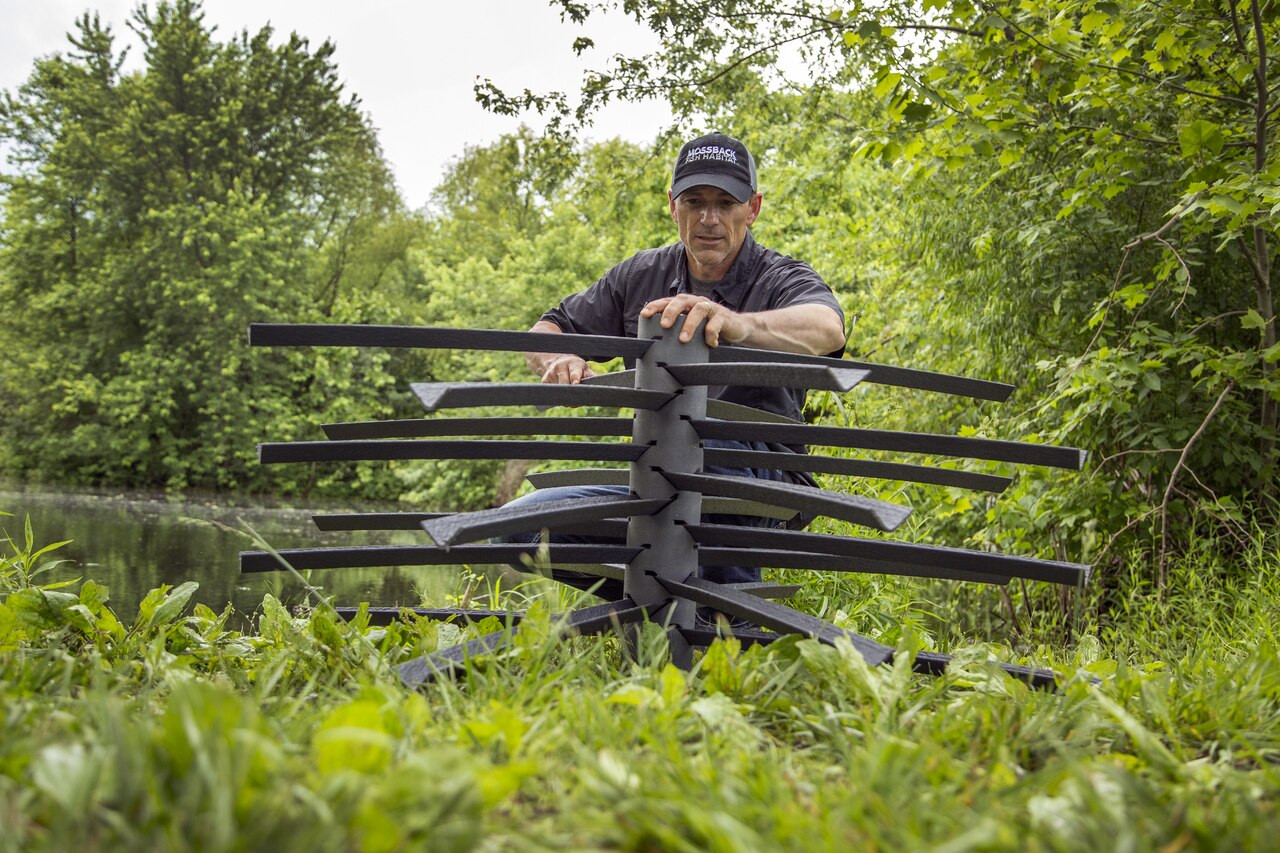 Rootwad Fish habitat by Mossback - Free Shipping