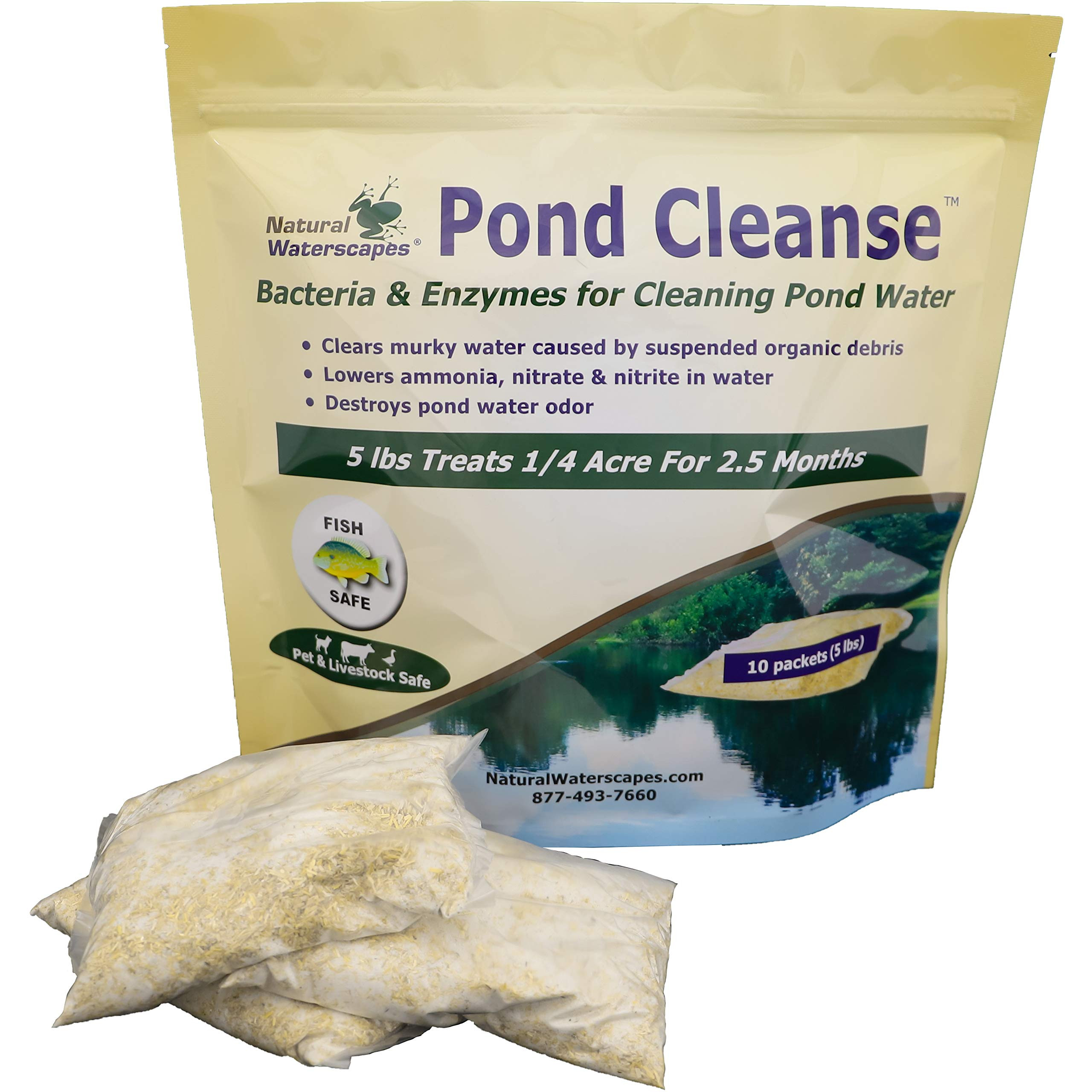 Muck Remover Pellets for Pond Muck Removal - keep muck away