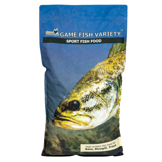 Premium Game Fish Food for Bluegill and Bass