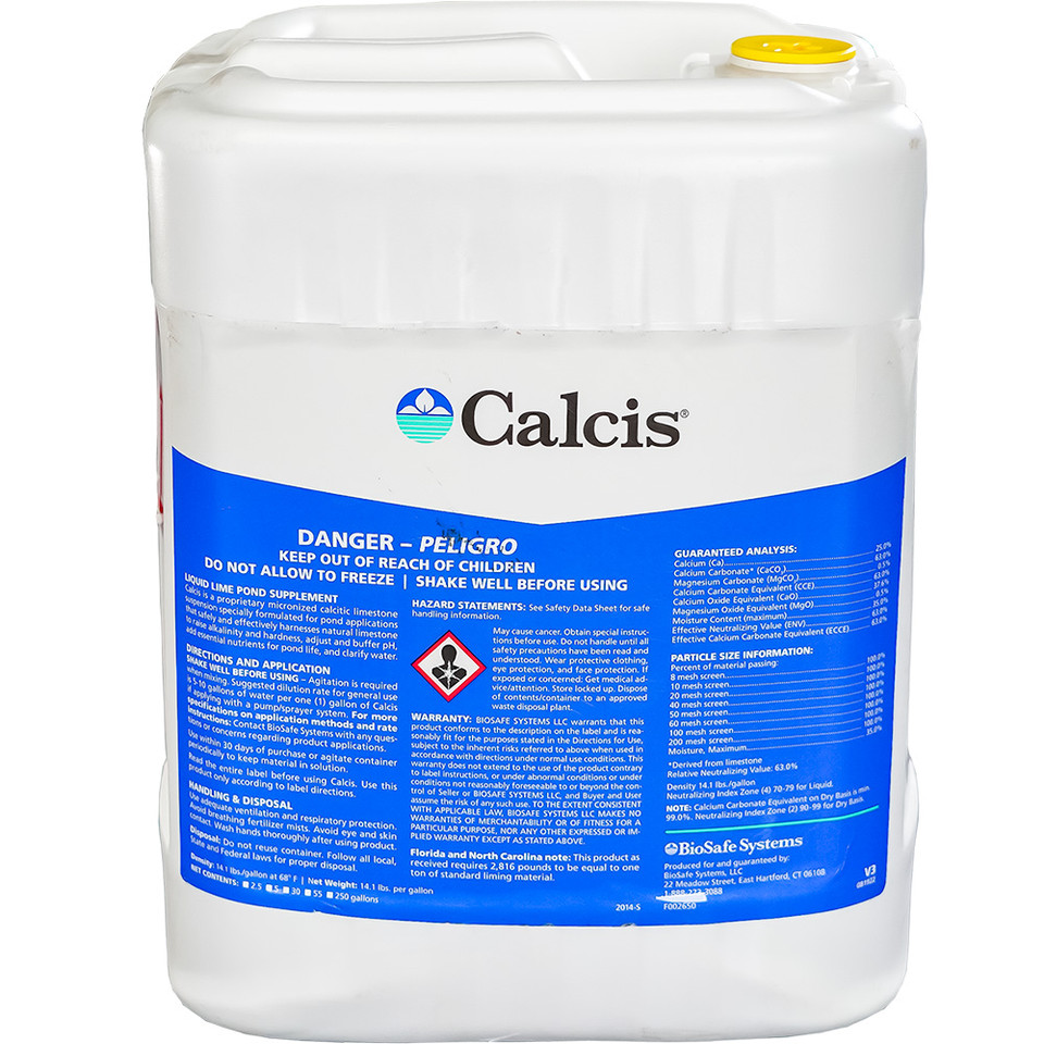 Calcis Liquid Lime for Ponds