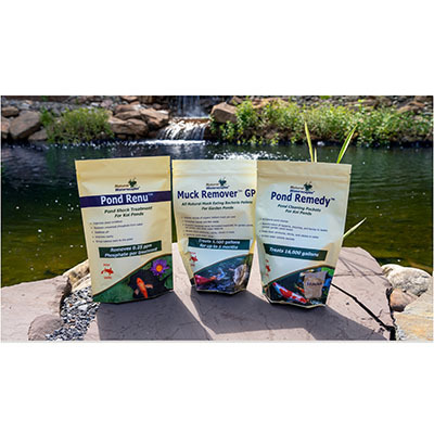 Koi pond supplies - pond water treatments