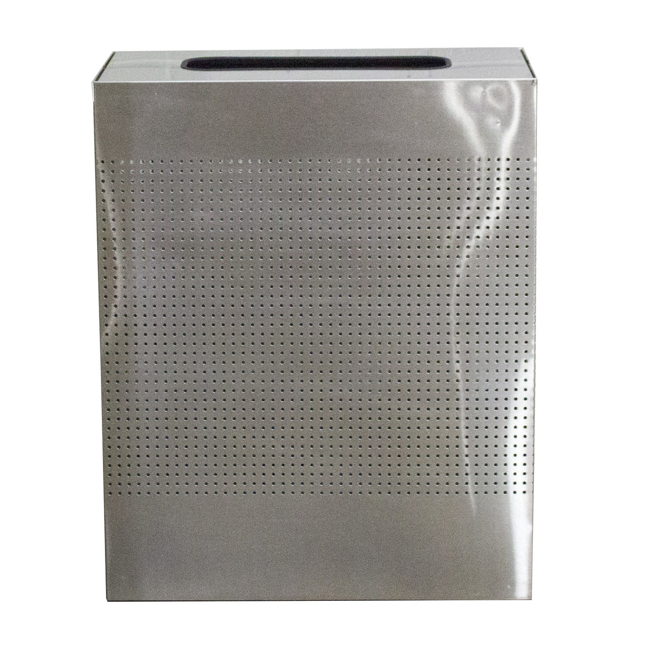 40 Gal. The Celestial CLRC40-SS Mesh Rectangular Trash Can Stainless Steel