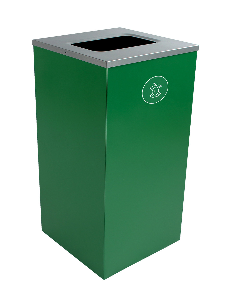 24 Gal. Steel Spectrum Cube Square Compost Bin Dark Green 8107051-4