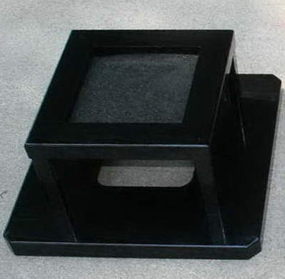 Square Steel Lids for 32 Gallon Metal Trash Cans S8030, S8040, S8050
