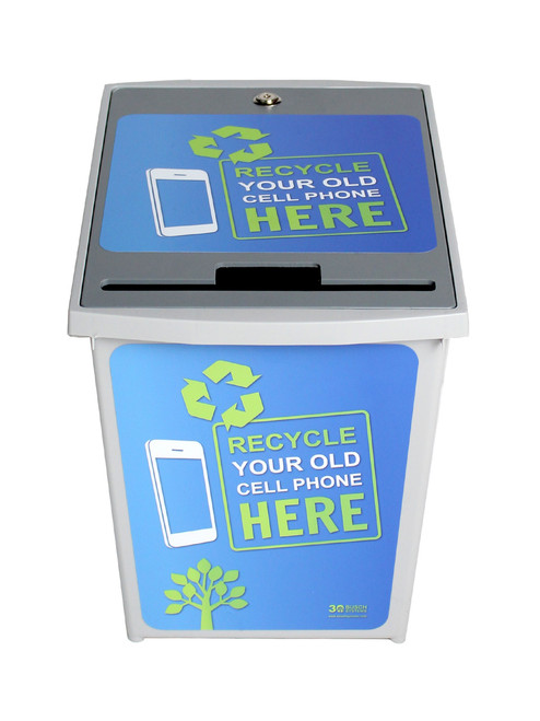 Locking Trash Cans - Keyed Garbage Cans - Lockable Trash Receptacles