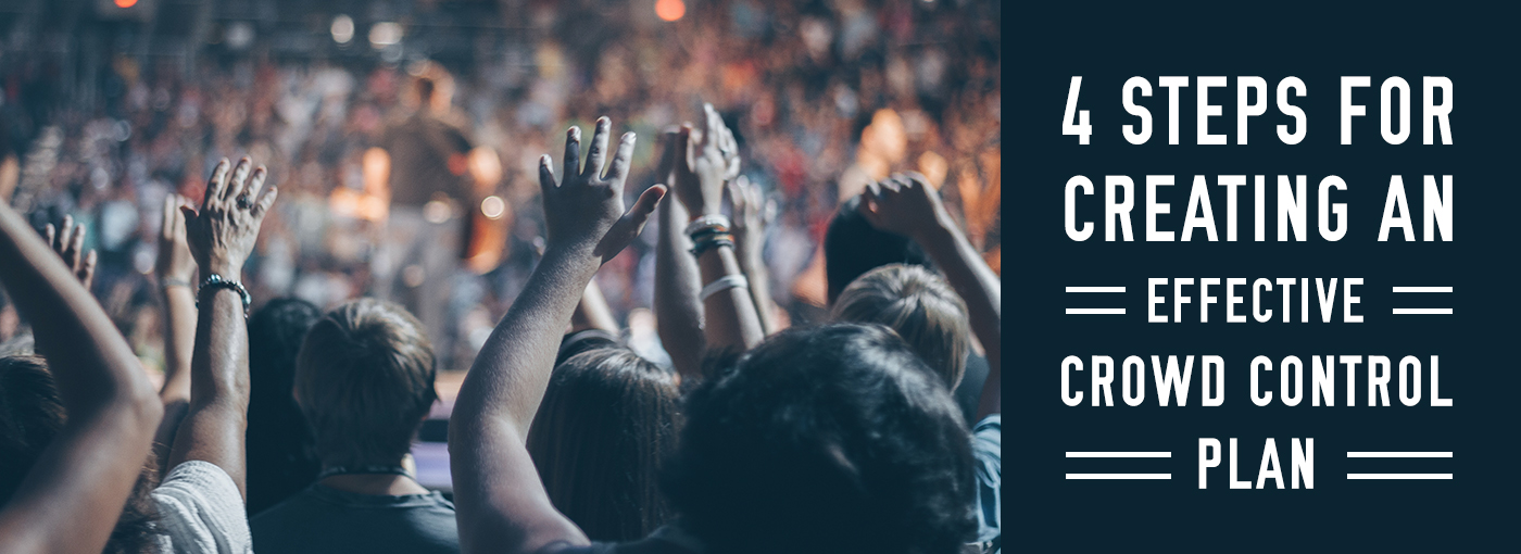 4 Steps for Creating an Effective Crowd Control Plan - Trash Cans Unlimited