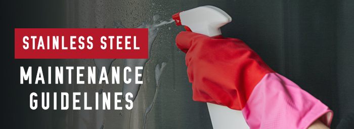 Stainless Steel Maintenance Guidelines - Trash Cans Unlimited